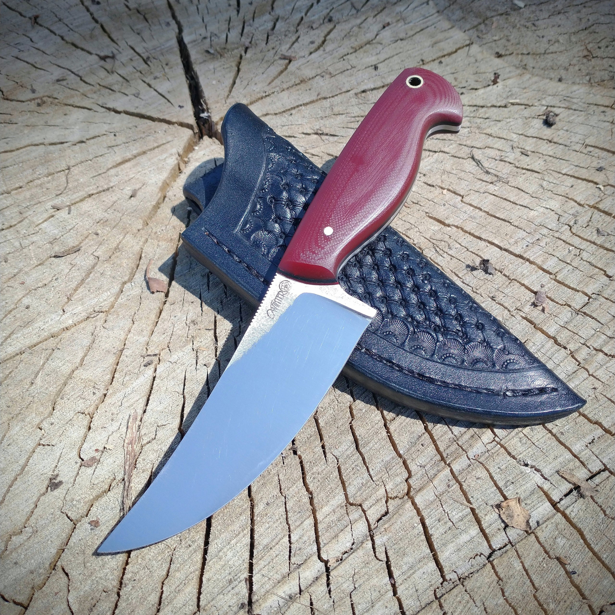 Stainless 4" swept blade | Winter Cutlery